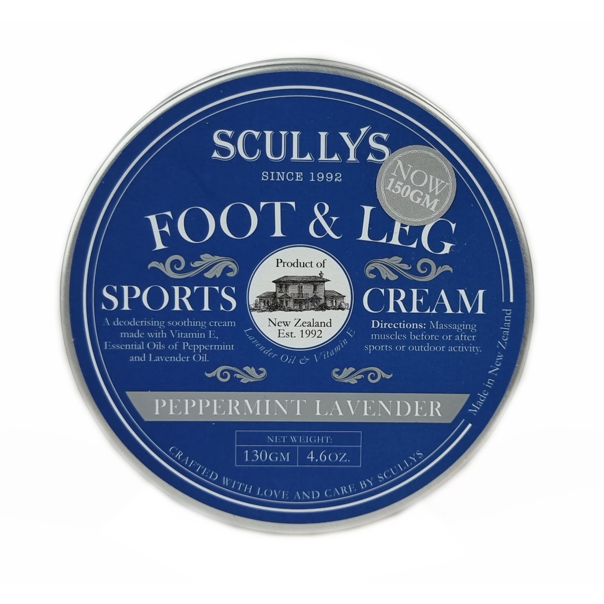 Peppermint & Lavender Foot & Leg Sports Cream 150gm – Scullys Home & Beauty